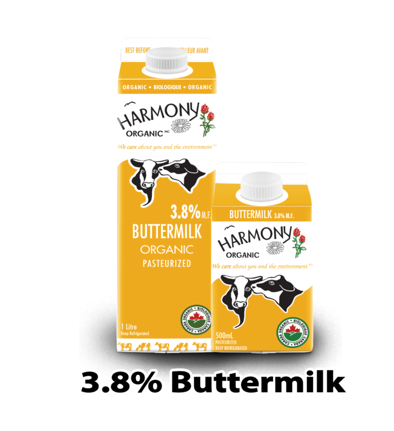 Harmony Organic Buttermilk 1L - Blue Cow Delivery